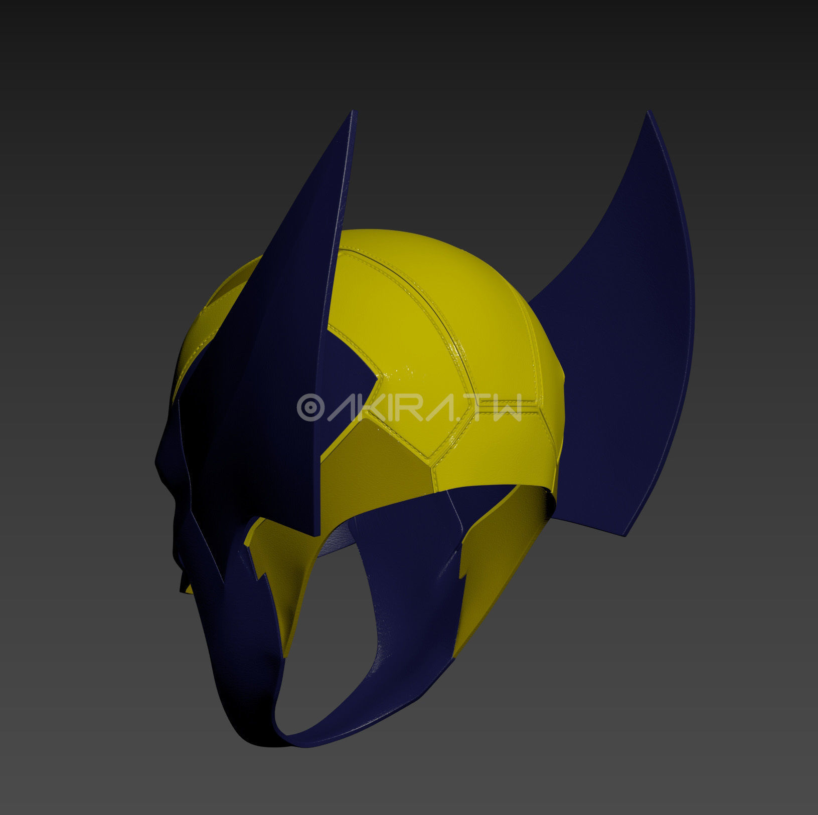 Wolverine Helmet Mask Future Revolution Cosplay 3D model 3D printable ...
