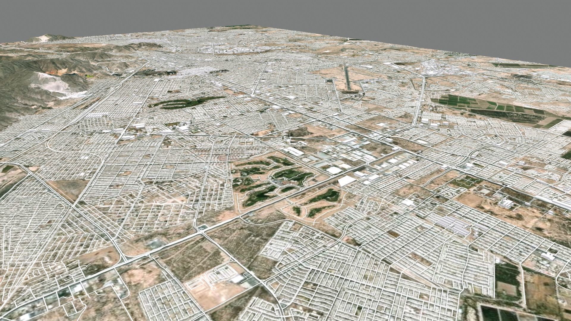 Cityscape Torreon Mexico 3D model | CGTrader