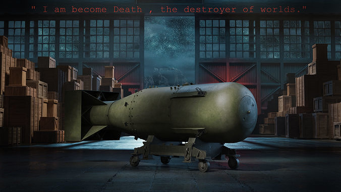 Little Boy bomb 3D model | CGTrader