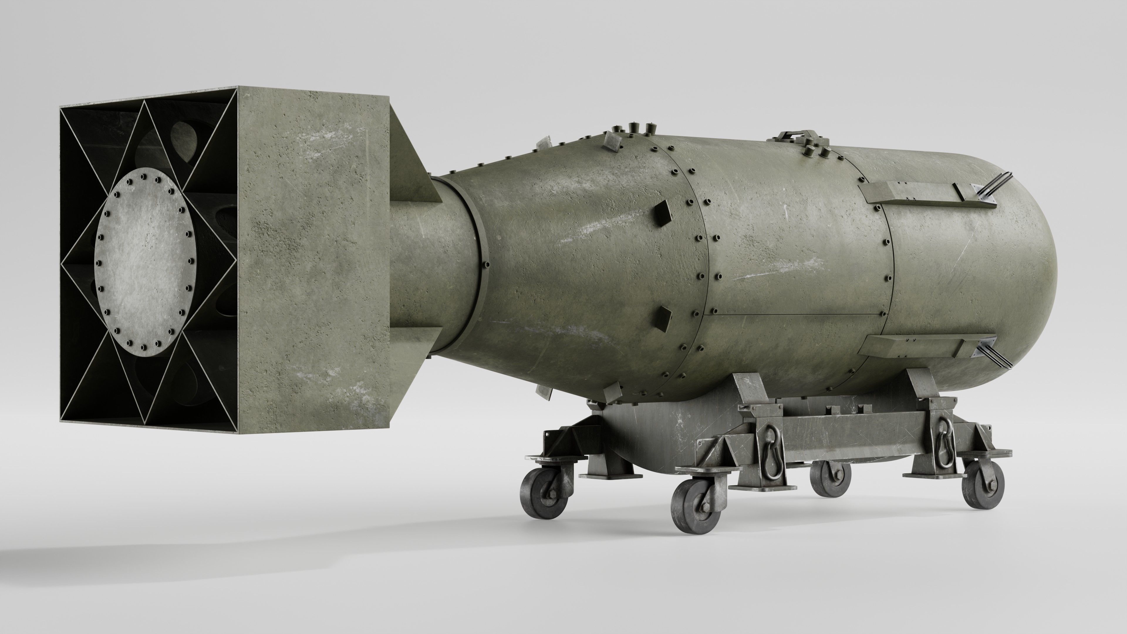Little Boy bomb 3D model | CGTrader