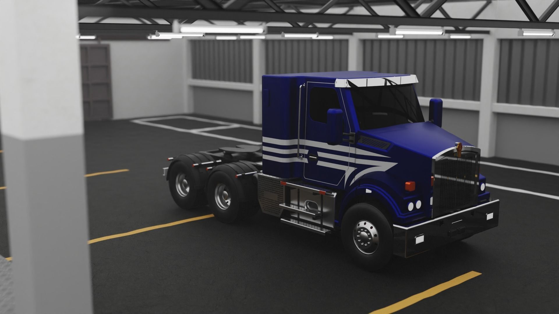 Kenworth T410SAR Truck Model Design 3D model 3D printable | CGTrader