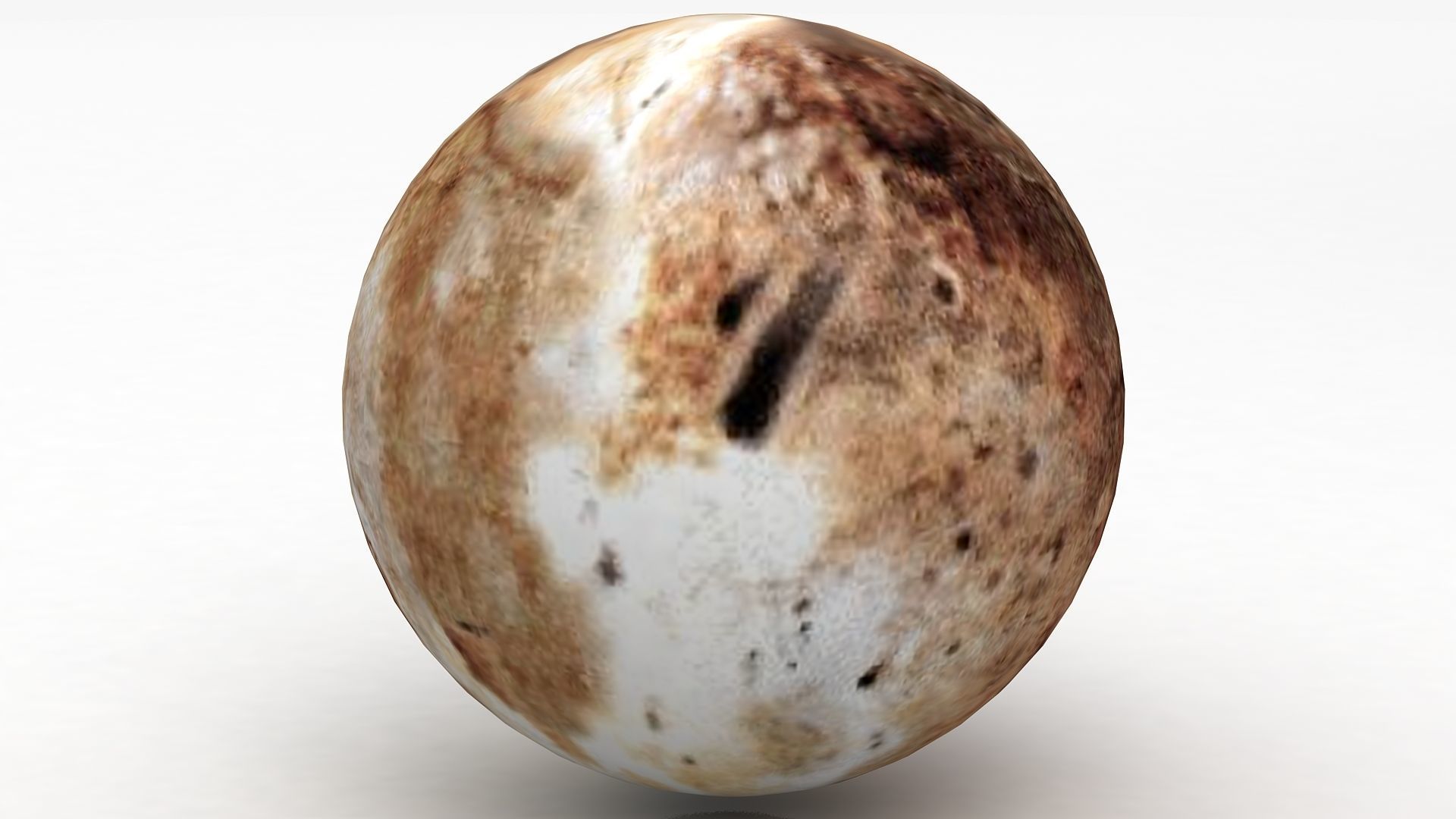 Pluto Planet 3D model 3D model | CGTrader