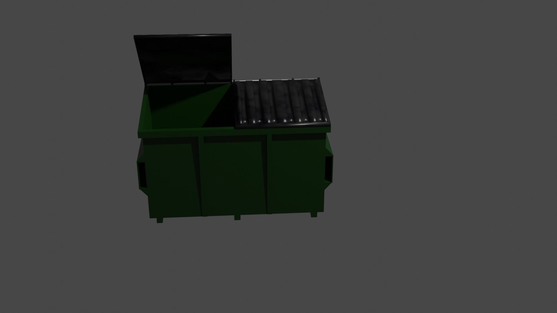 Garbage bin free 3D model | CGTrader