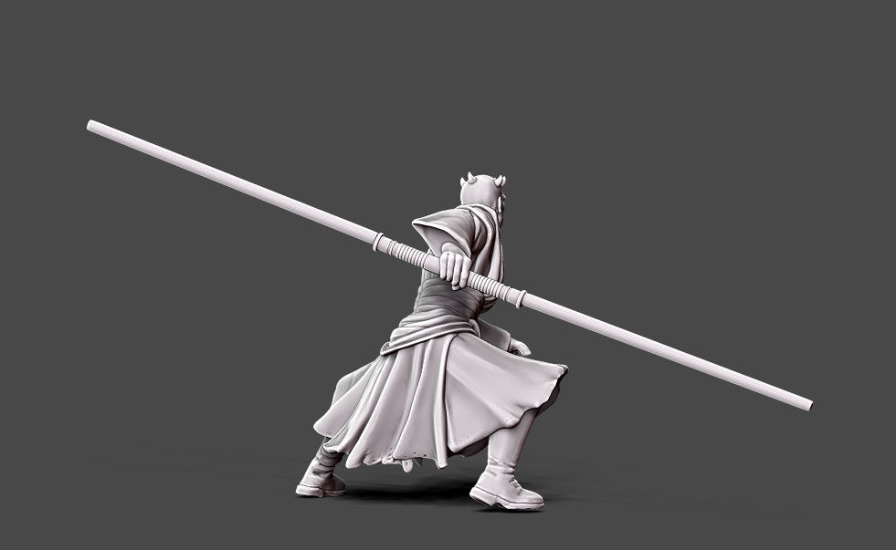 Dark adept - 35mm scale 3D model 3D printable | CGTrader