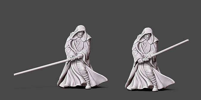Light adept - 35mm scale 3D model 3D printable | CGTrader