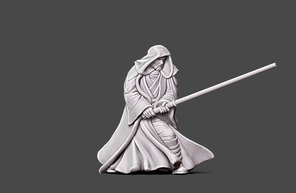 Light adept - 35mm scale 3D model 3D printable | CGTrader