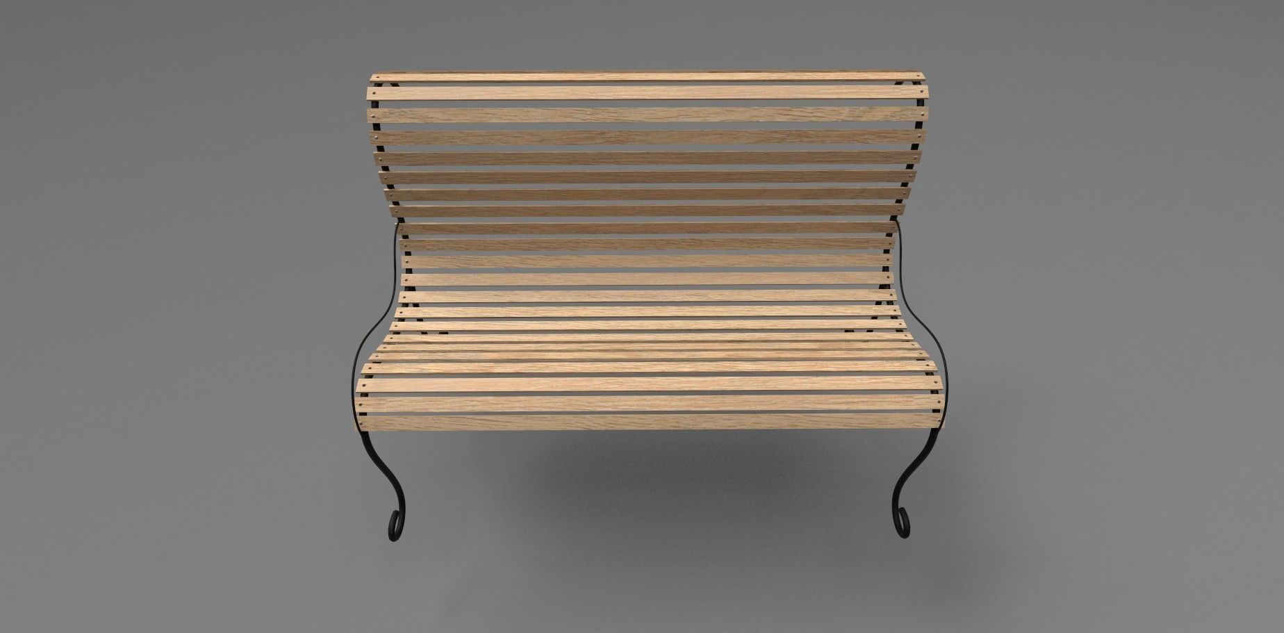 Bench 3D model | CGTrader