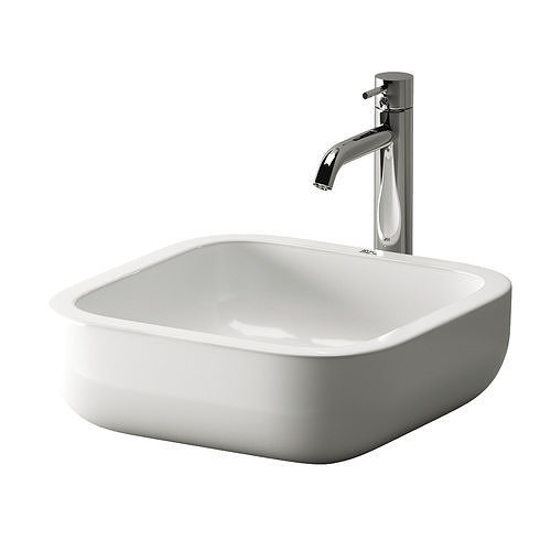 3D model Sink Roca KHROMA VR / AR / low-poly | CGTrader