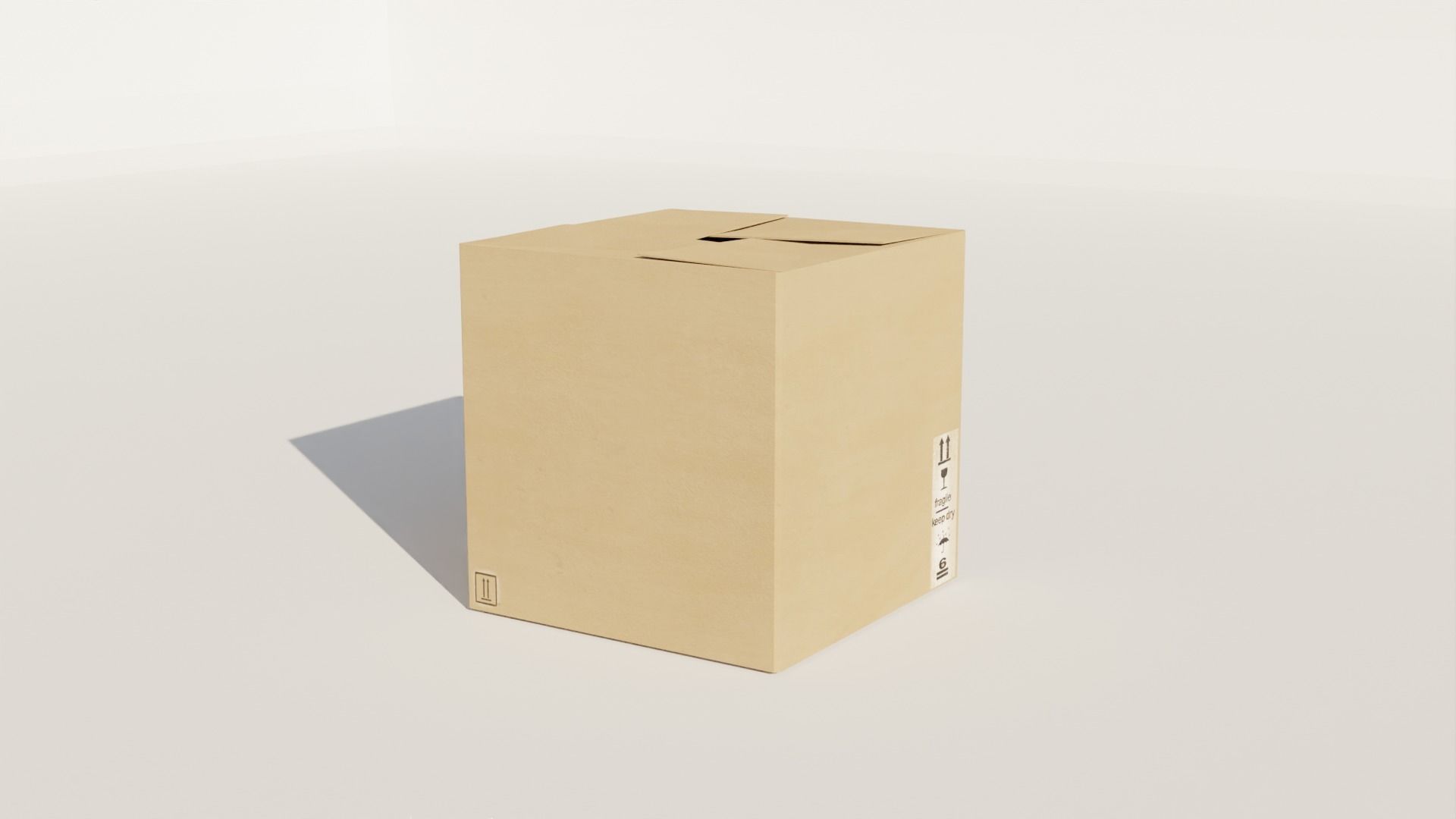 3D model Low-Poly Cardboard Boxes VR / AR / low-poly | CGTrader