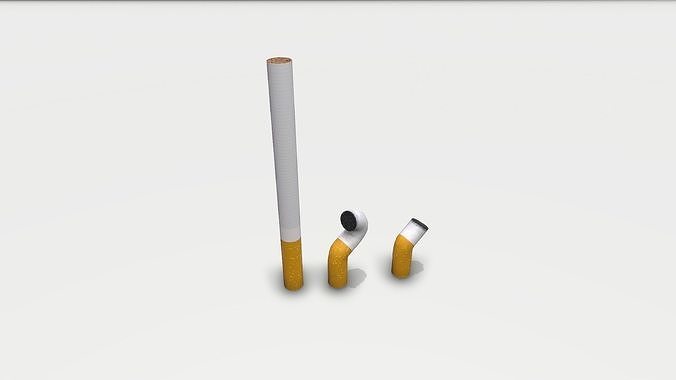 3D model Cigarettes cigarette VR / AR / low-poly | CGTrader