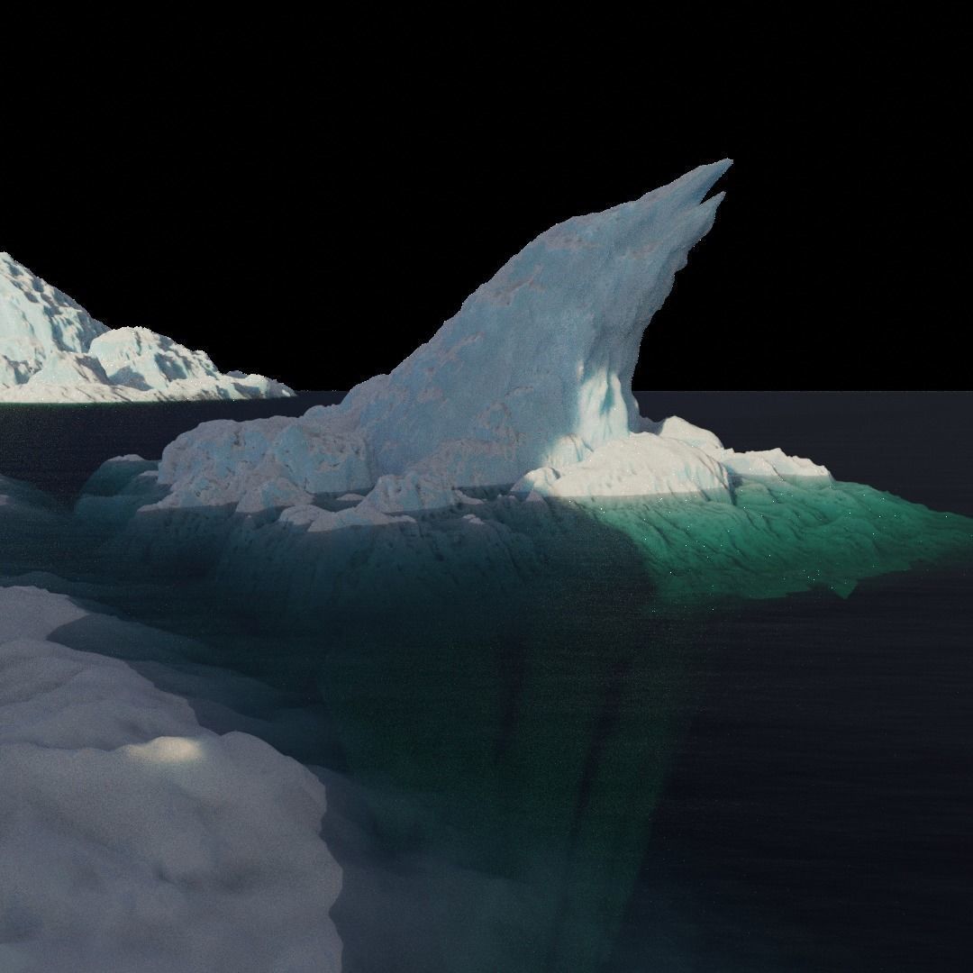Ice Berg 3D model | CGTrader