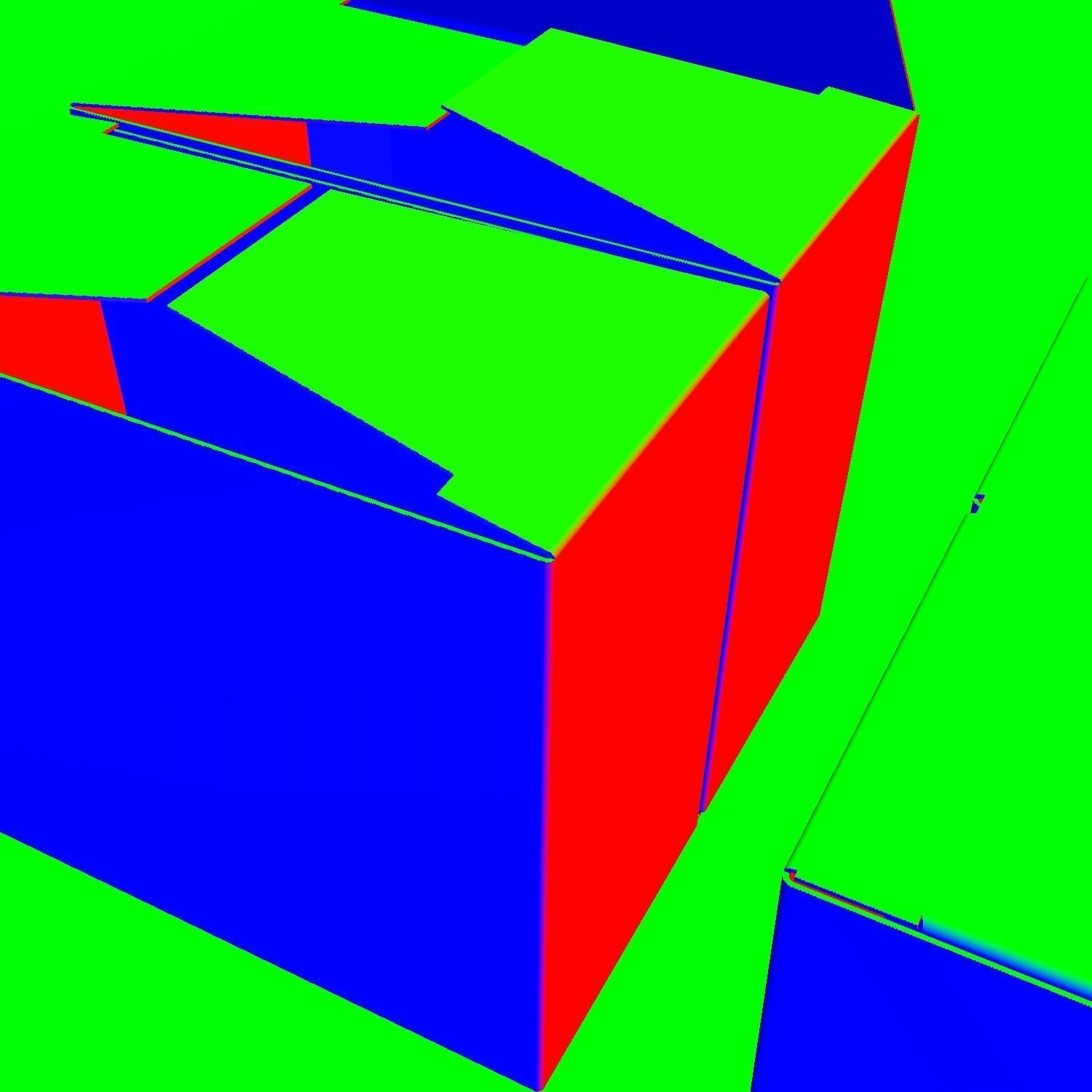 DOUBLE FOLDED BOX - Package 3D model 3D model | CGTrader