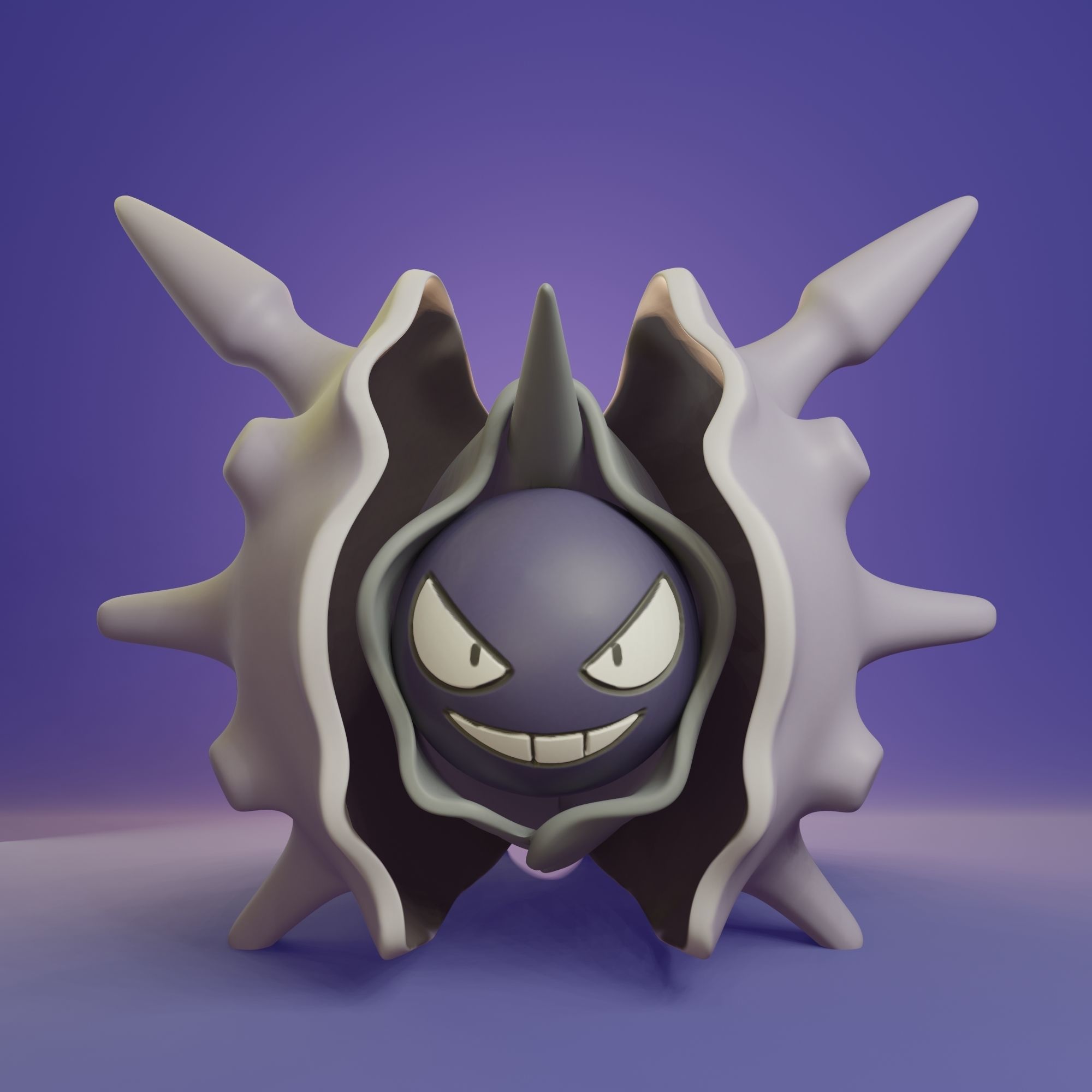 Pokemon - Shellder and Cloyster 3D model 3D printable | CGTrader