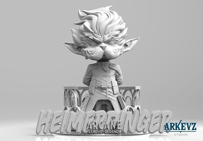HEIMERDINGER - ARCANE 3D model 3D printable | CGTrader