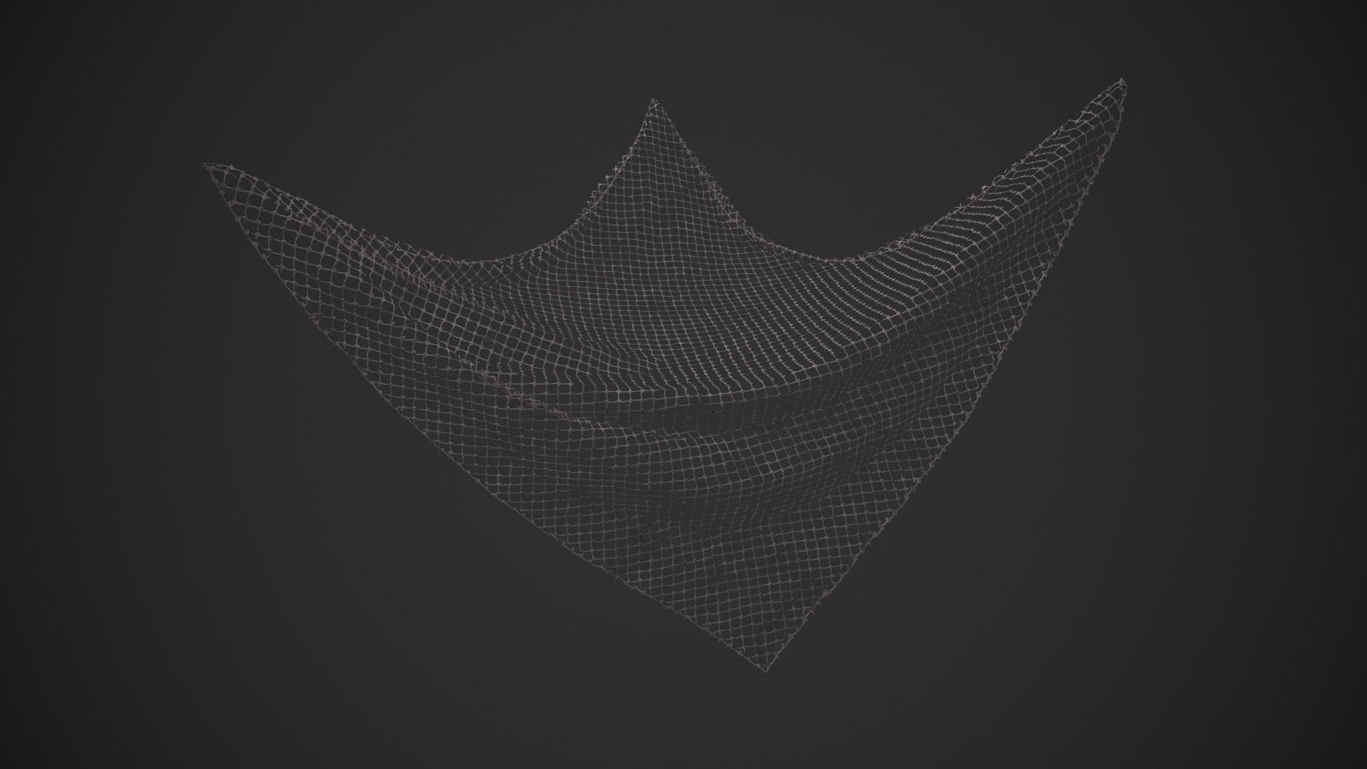 3D model Fishing Net - Intact and Damaged VR / AR / low-poly | CGTrader