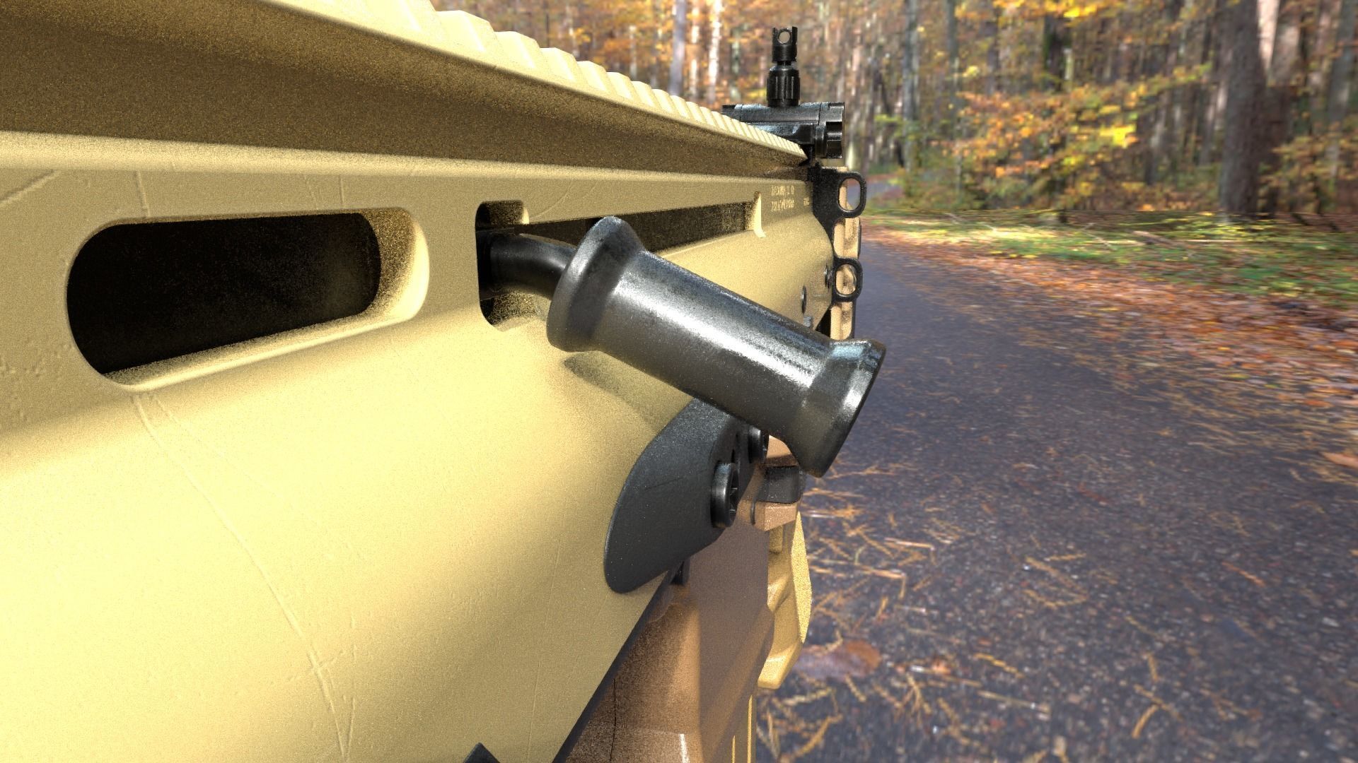 FN SCAR 17S NRCH 3D model | CGTrader