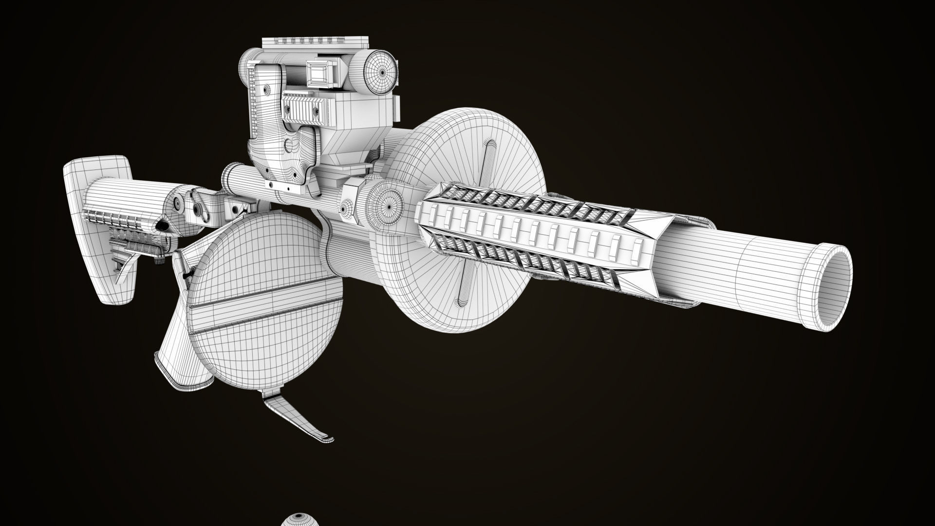 Collection of Grenade Launcher Gun All PBR Textures Included | CGTrader