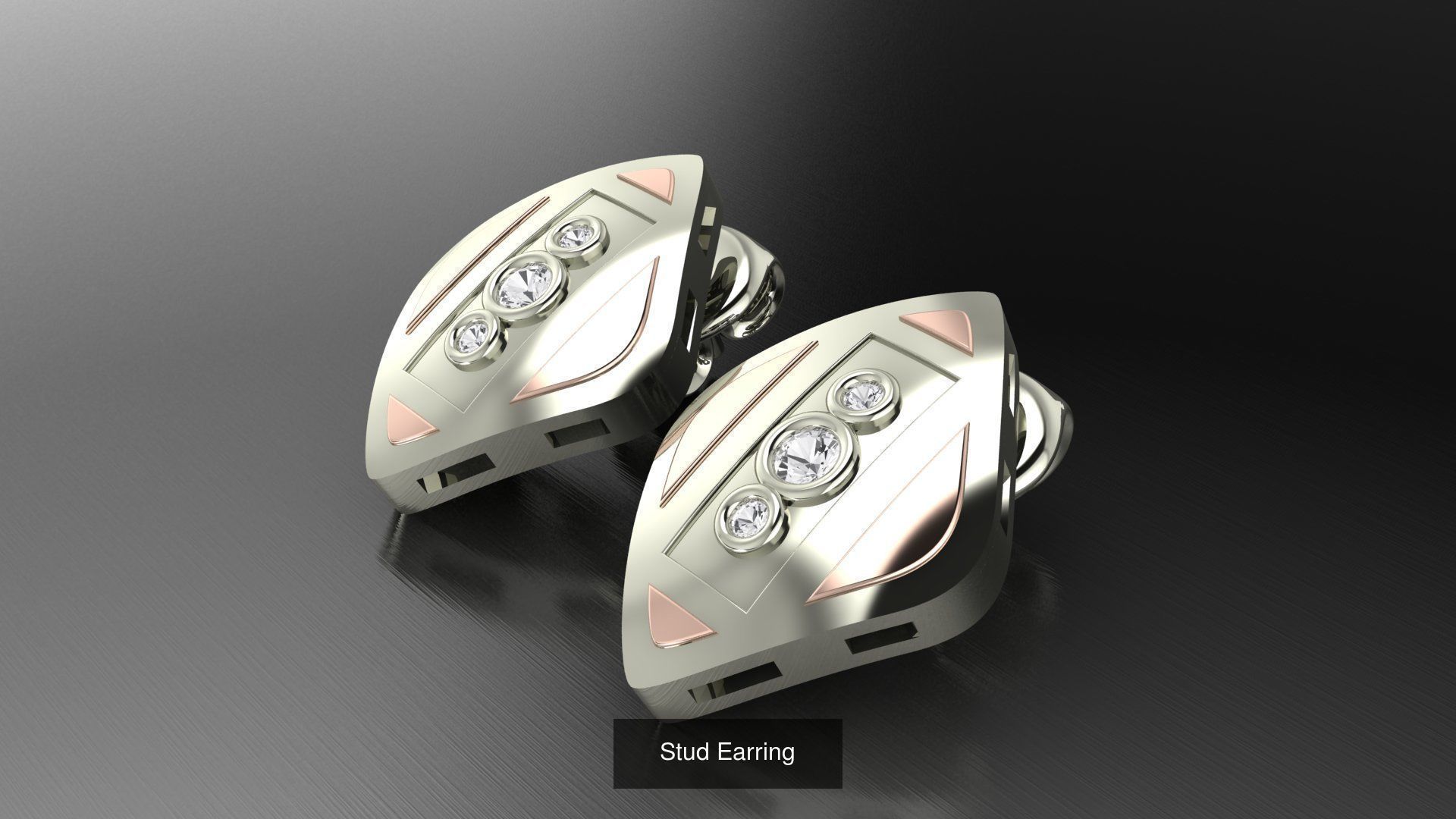 Designer Stud Collection Printable Lightweight | CGTrader