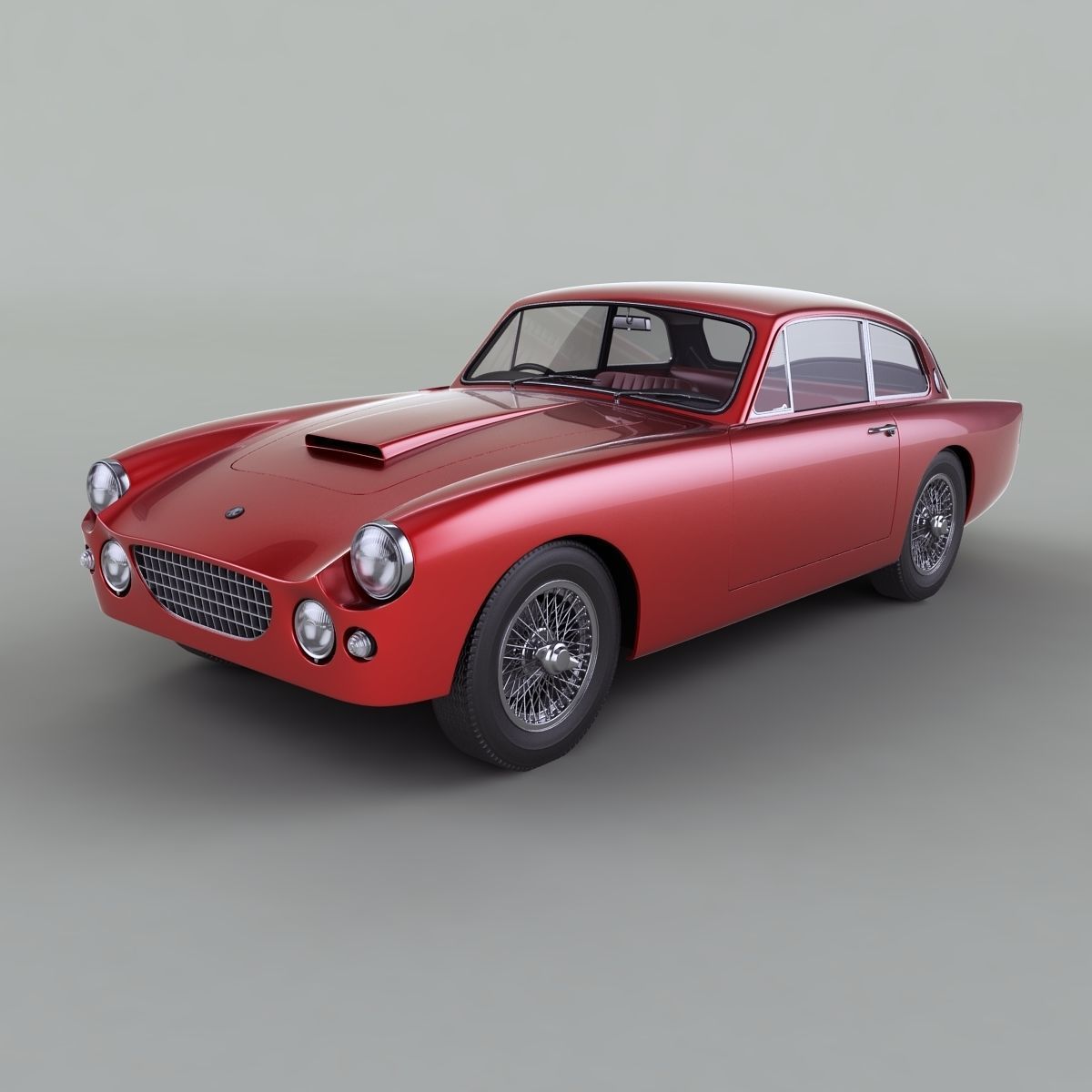 AC Greyhound Coupe 3D model | CGTrader