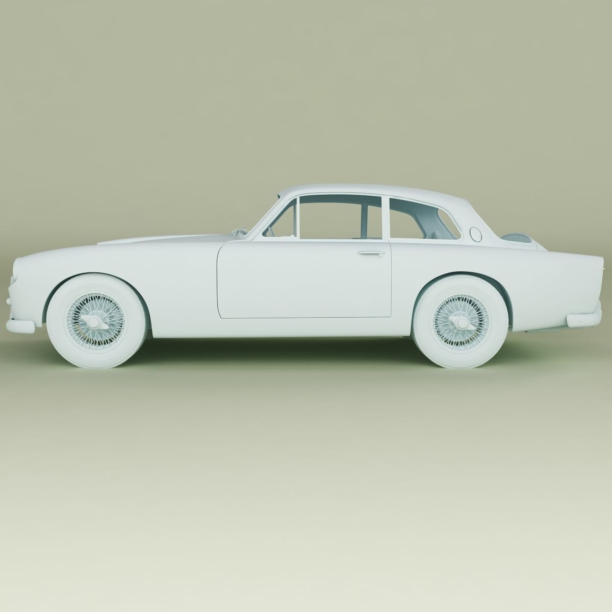 AC Greyhound Coupe 3D model | CGTrader