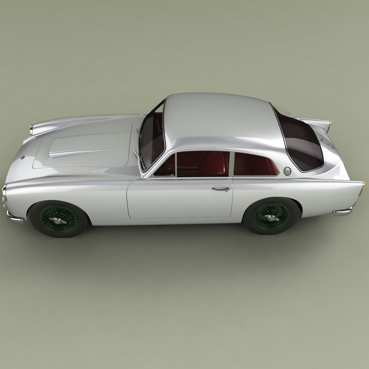 AC Greyhound Coupe 3D model | CGTrader
