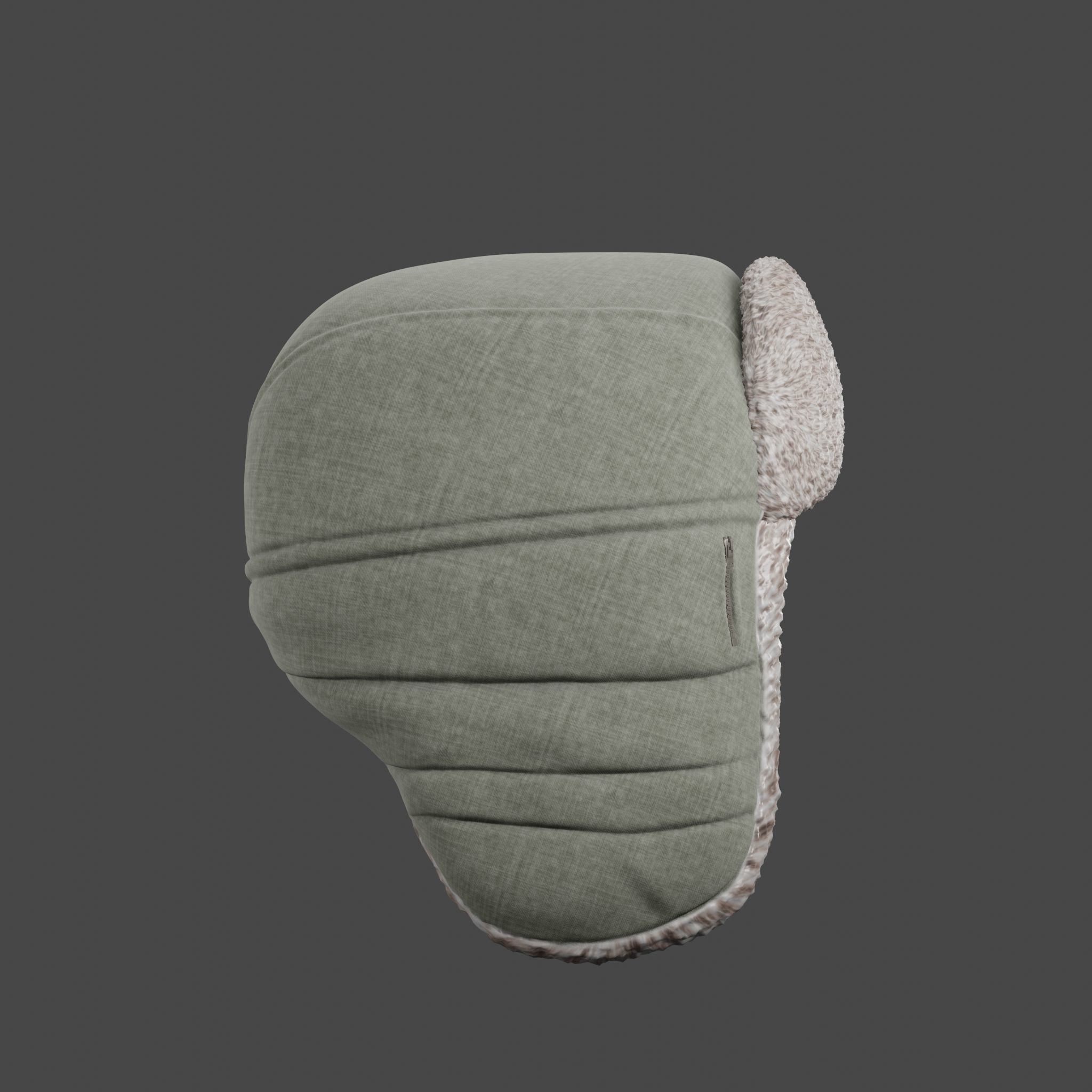 Russian Hat Ushanka 3D model | CGTrader