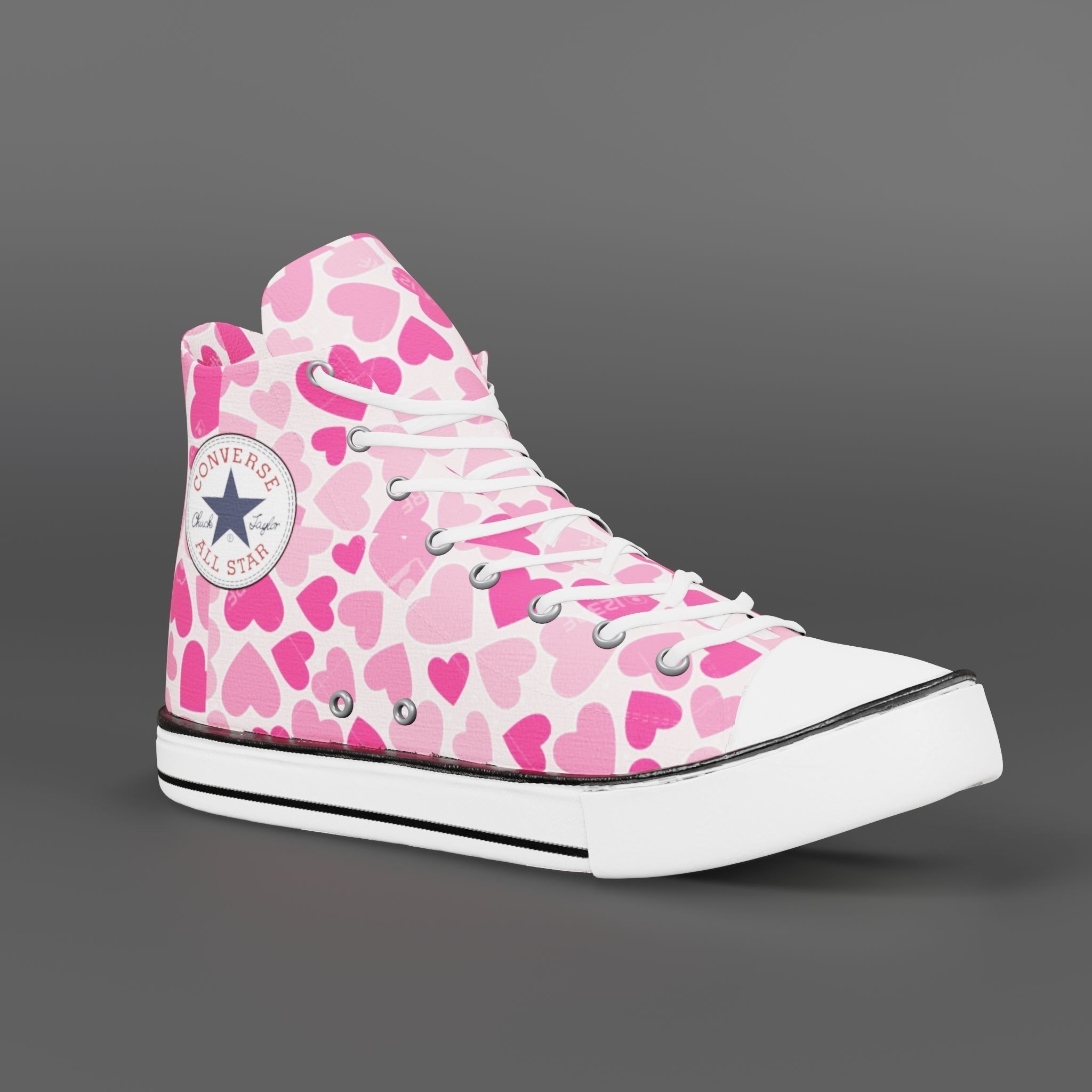All-stars Shoes 3D model | CGTrader