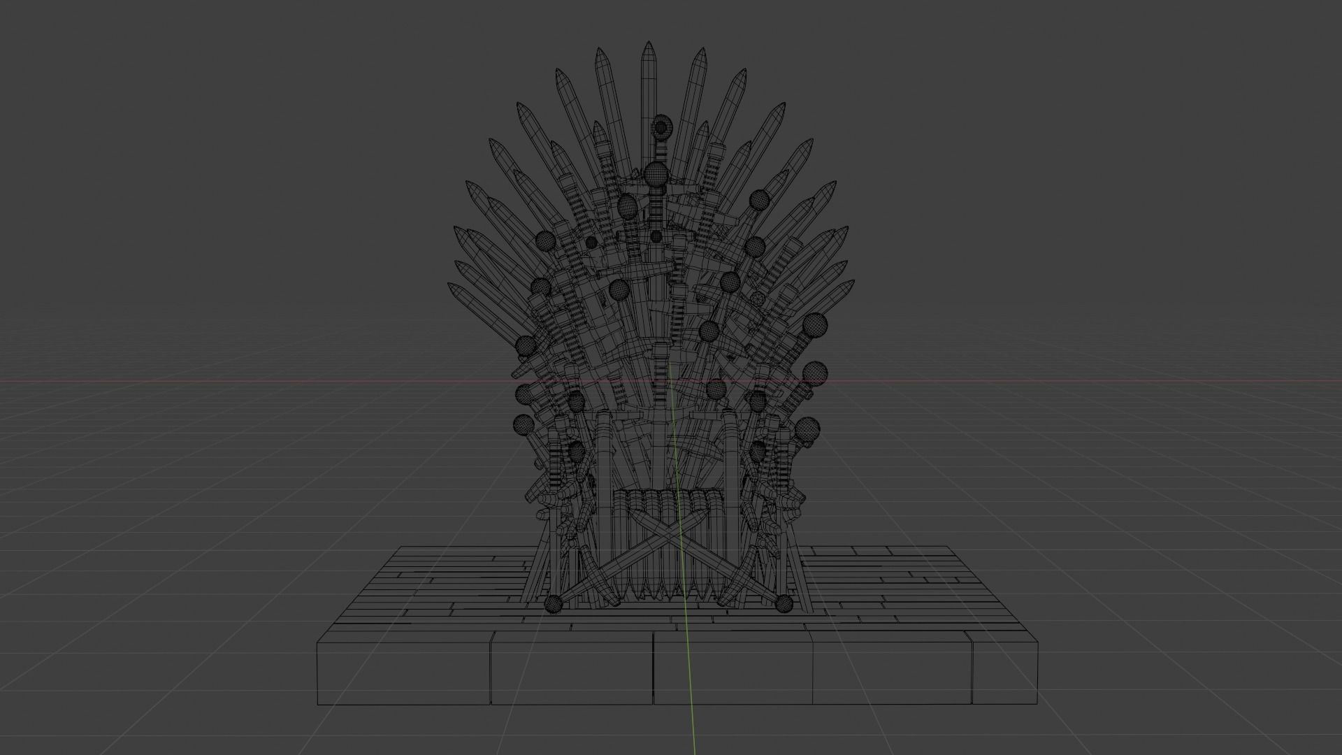 Iron Throne 3D model | CGTrader