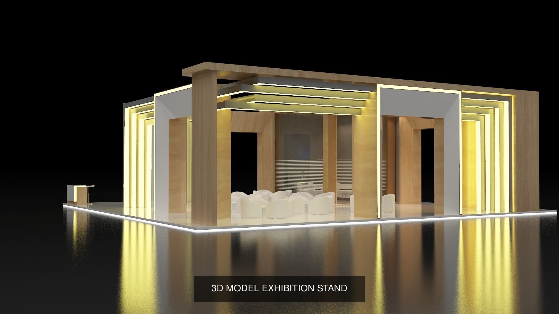 3D MODEL EXHIBITION STAND COLLECTION | CGTrader