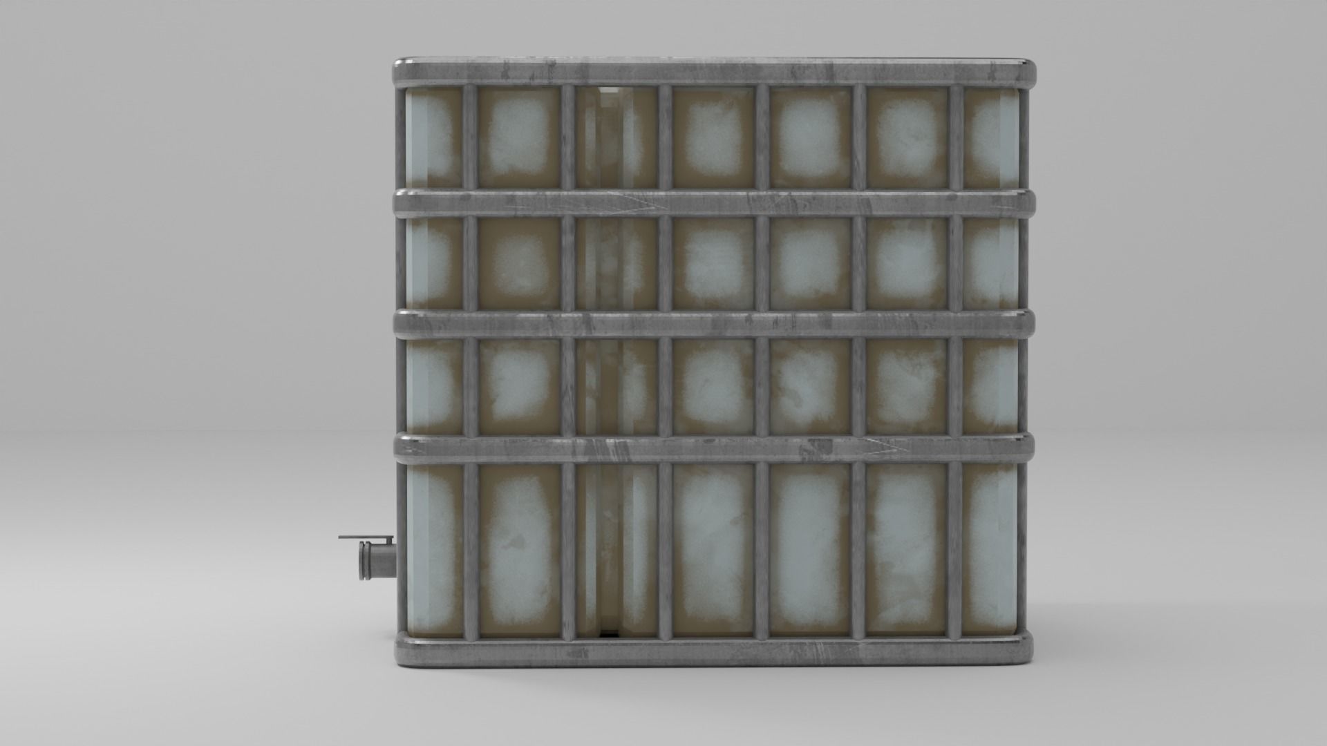 Water tank free VR / AR / low-poly 3D model | CGTrader