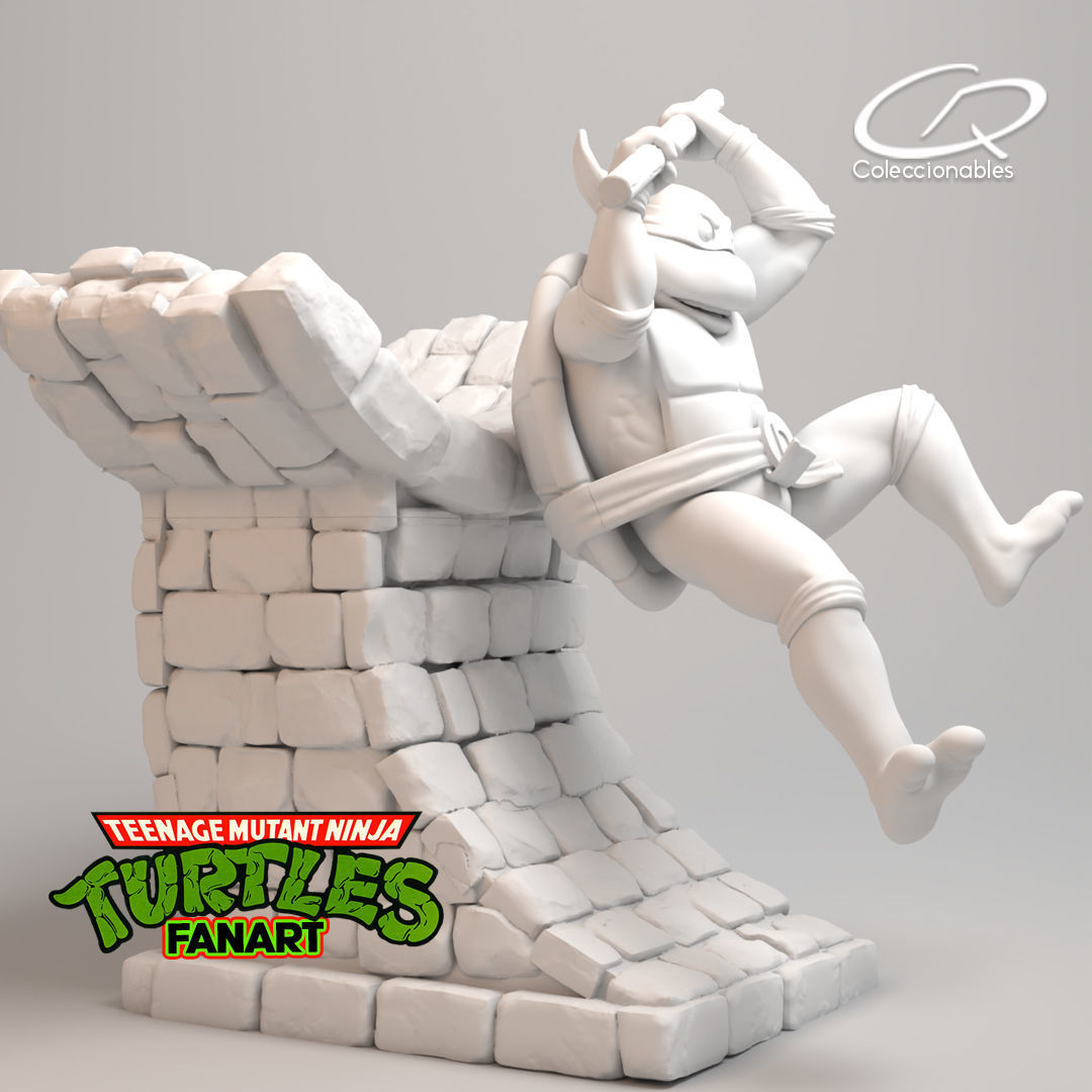 Teenage Mutant Ninja Turtles Fanart - Donatello 3D model 3D printable ...