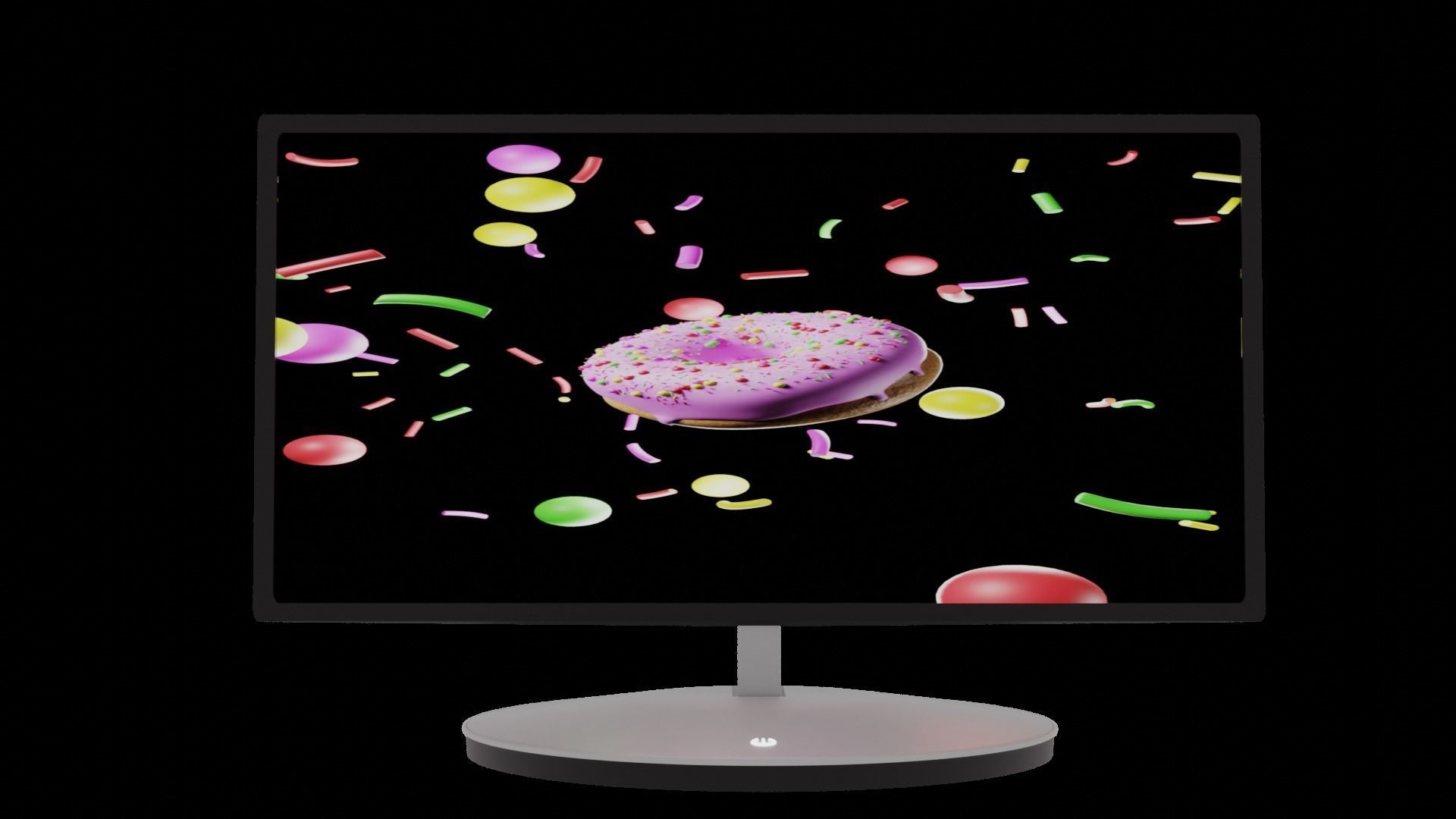 3D model Low poly aoc Monitor VR / AR / low-poly | CGTrader