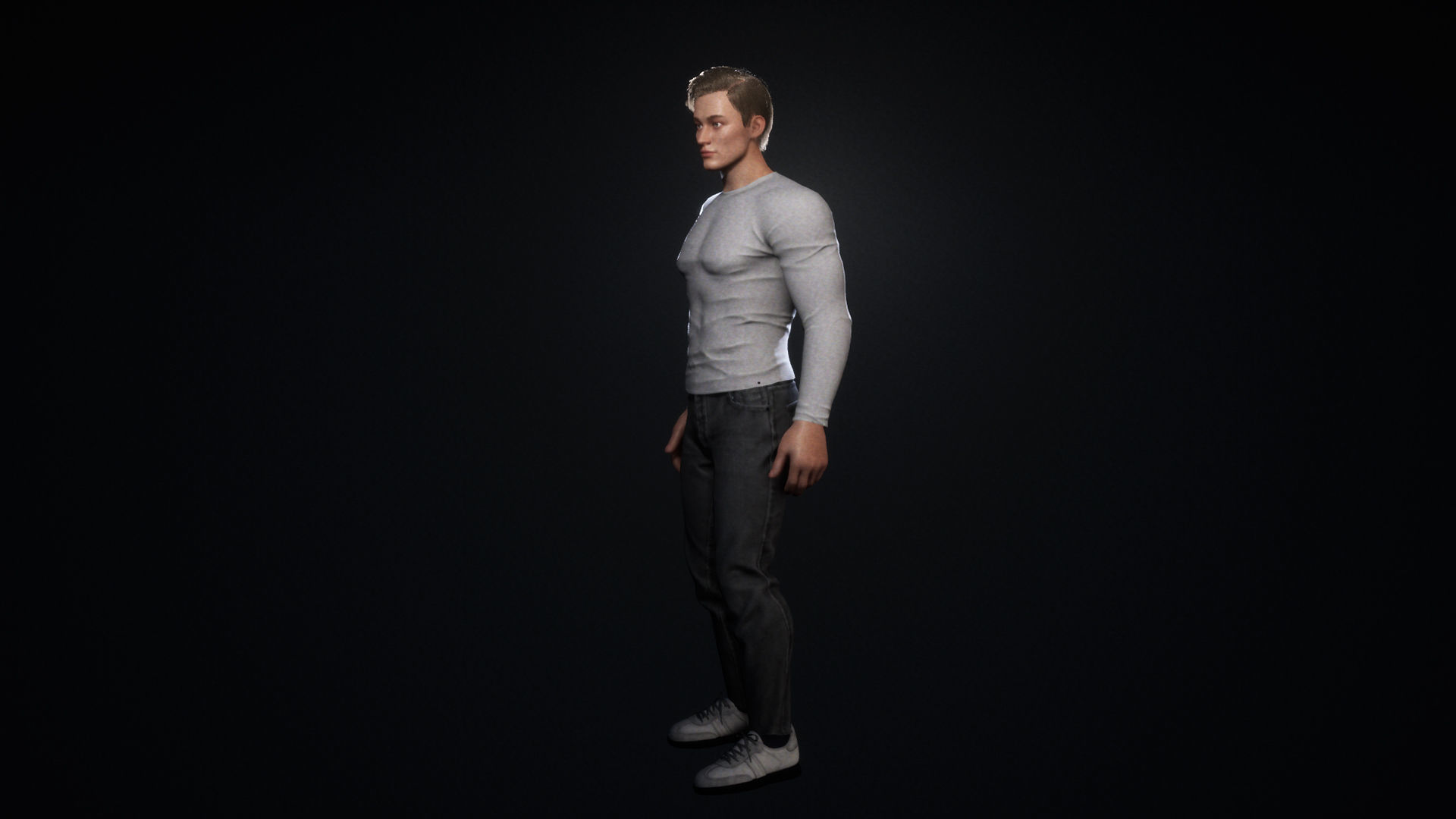 GAME CHARACTER - Modern Guy Ryan - M1 3D model animated rigged | CGTrader