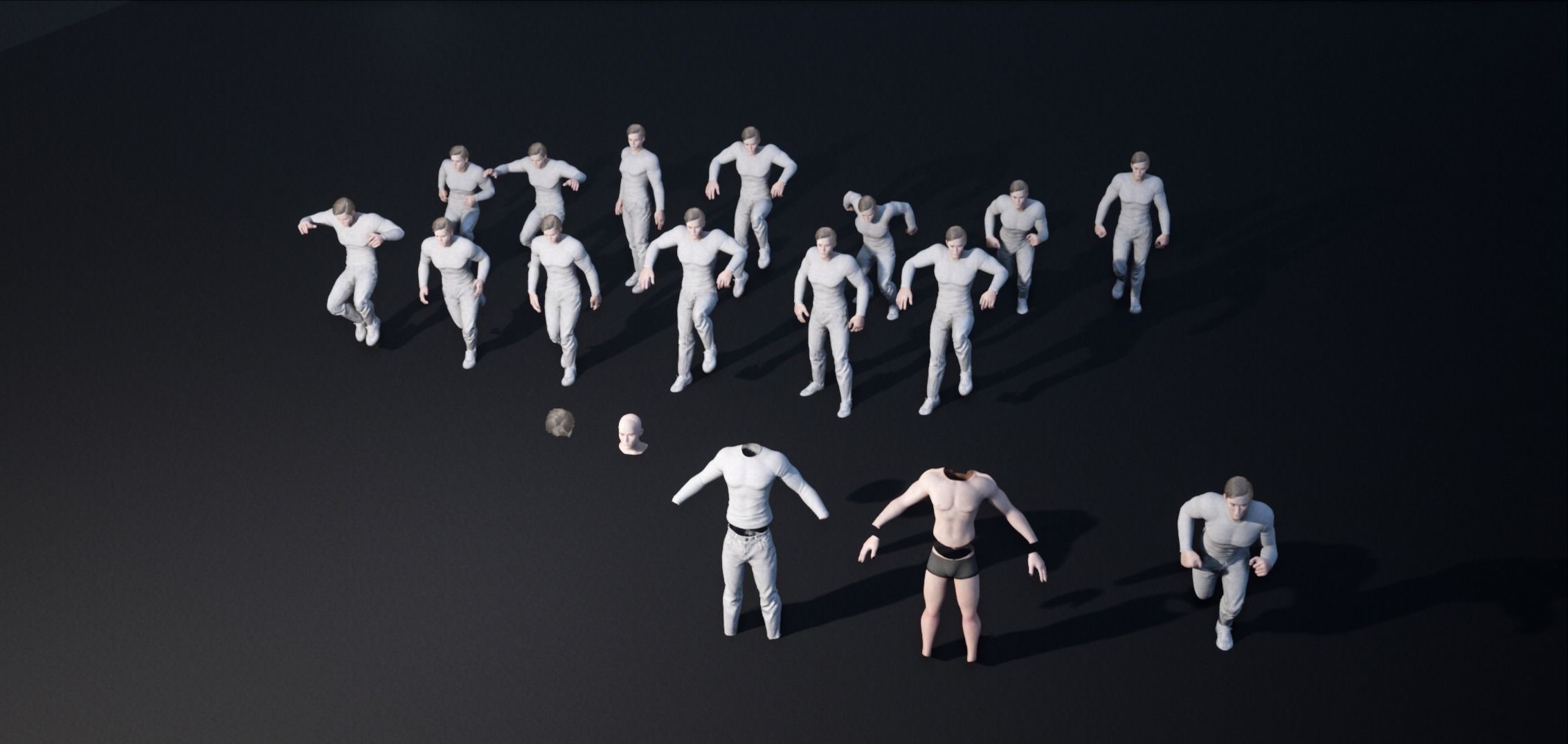 GAME CHARACTER - Modern Guy Ryan - M1 3D model animated rigged | CGTrader