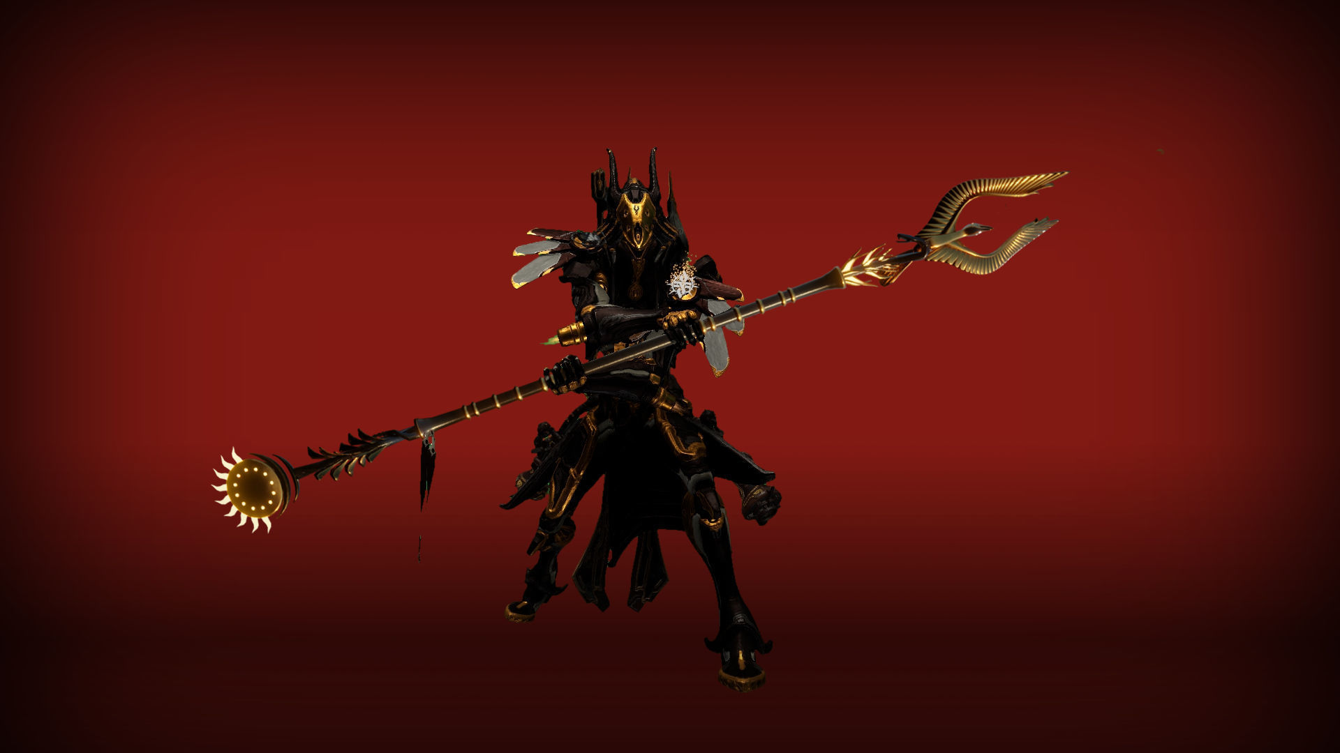 3D model Immortal Phoenix Staff Weapon VR / AR / low-poly | CGTrader