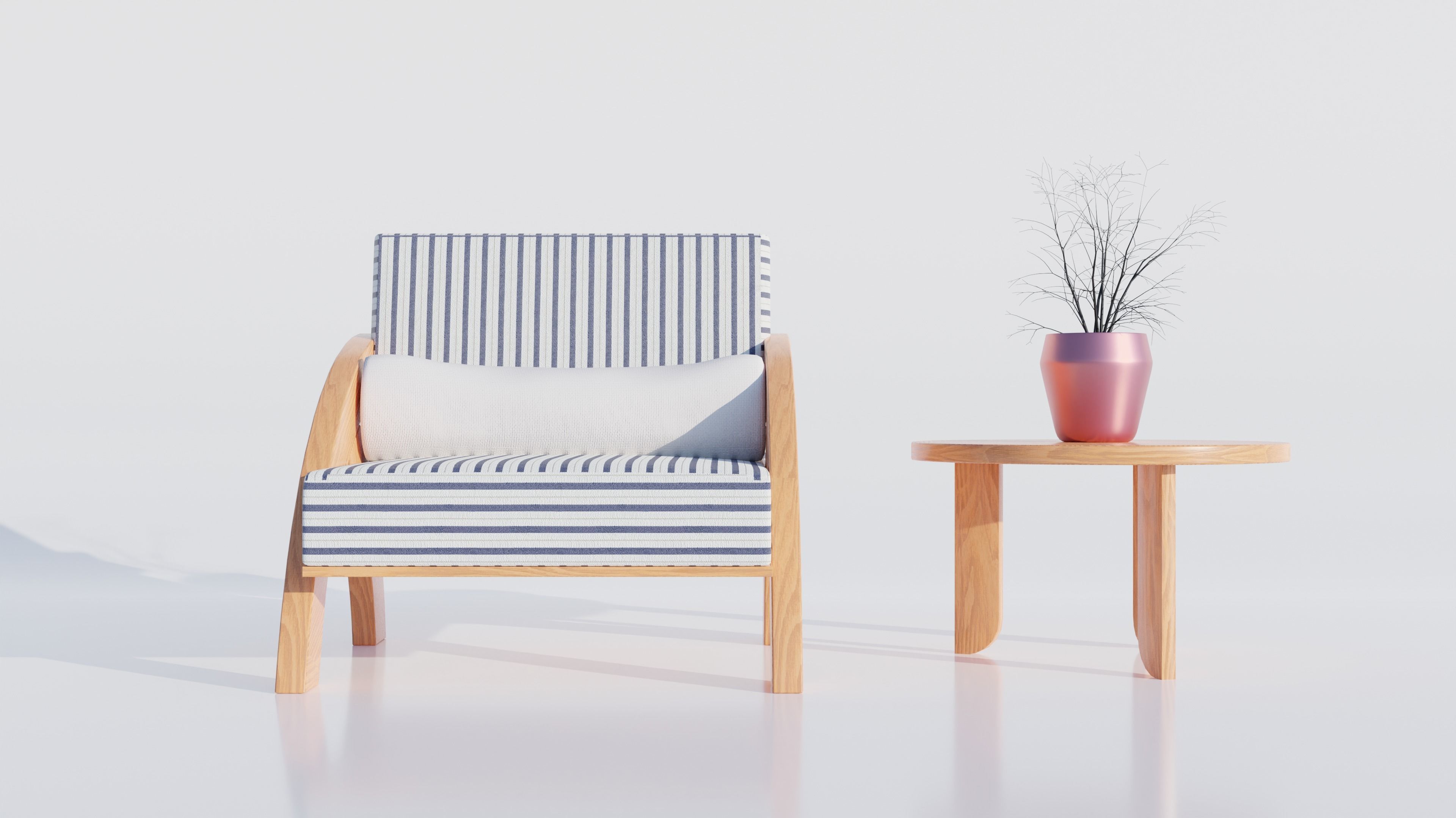 Arch Sofa Design 3D model | CGTrader