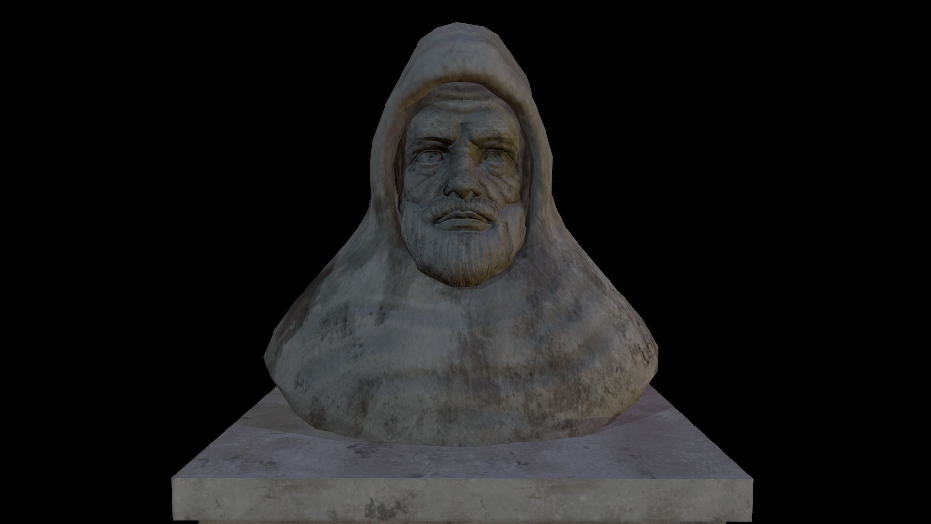 3D model Statue Patience VR / AR / low-poly | CGTrader