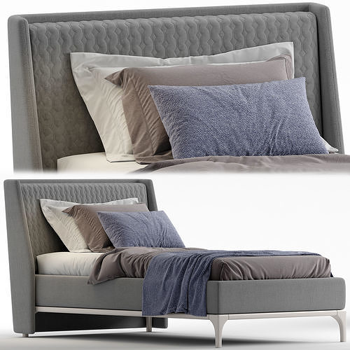 Terence Lux thin bed 3D model | CGTrader