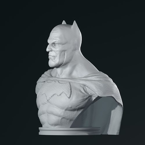 Batman Dark Knight Returns bust 3d printing 3D model 3D printable ...