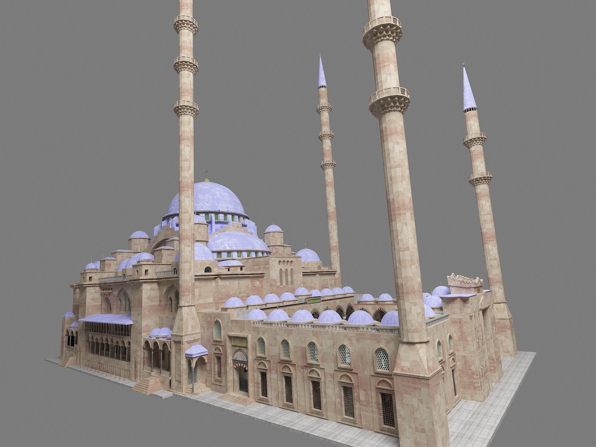 Suleymaniye Mosque 3D model | CGTrader
