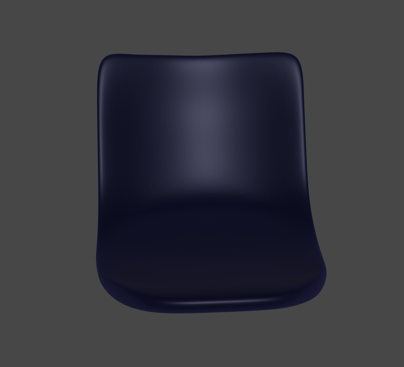 Chair Jackson dark blue DC-350 3D model | CGTrader