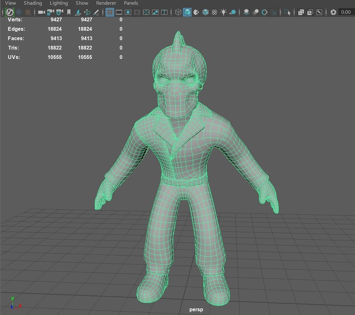 3D model Psycho rider VR / AR / low-poly | CGTrader