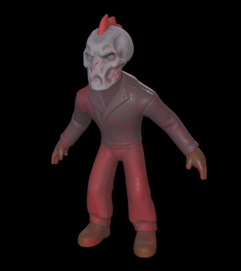 3D model Psycho rider VR / AR / low-poly | CGTrader