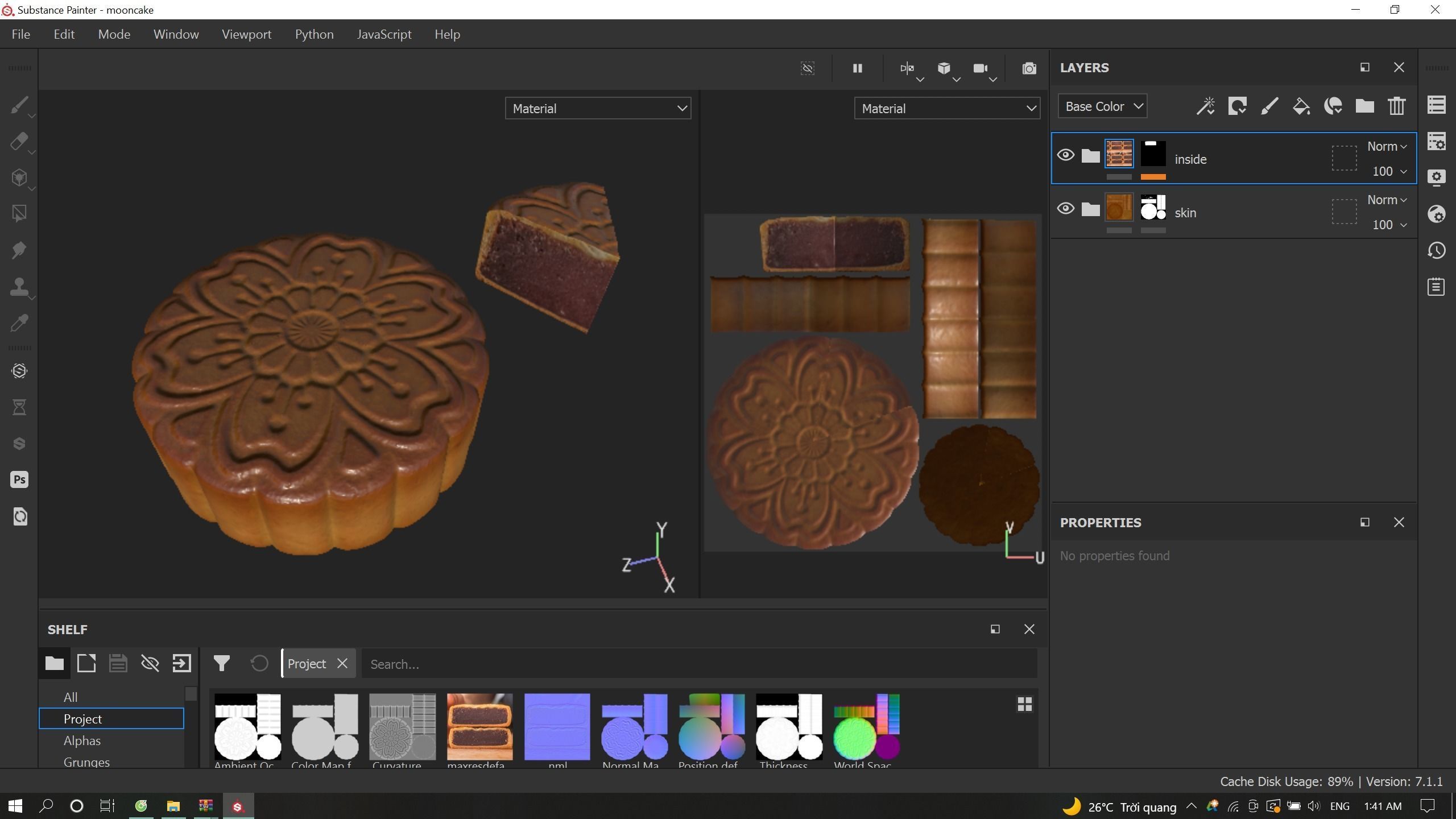 3D model Vietnamese Mooncake VR / AR / low-poly | CGTrader
