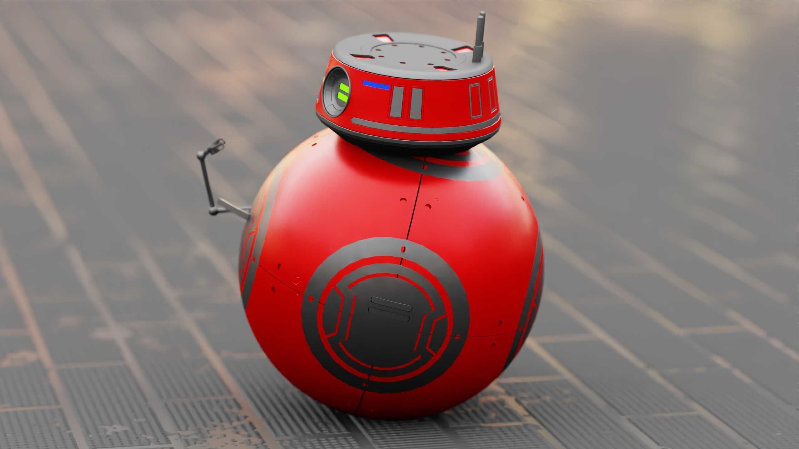 BB7 DROID RIGGED CHARACTER 3D model rigged | CGTrader