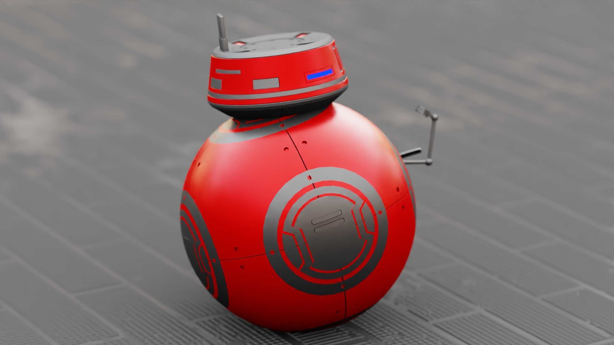 BB7 DROID RIGGED CHARACTER 3D model rigged | CGTrader