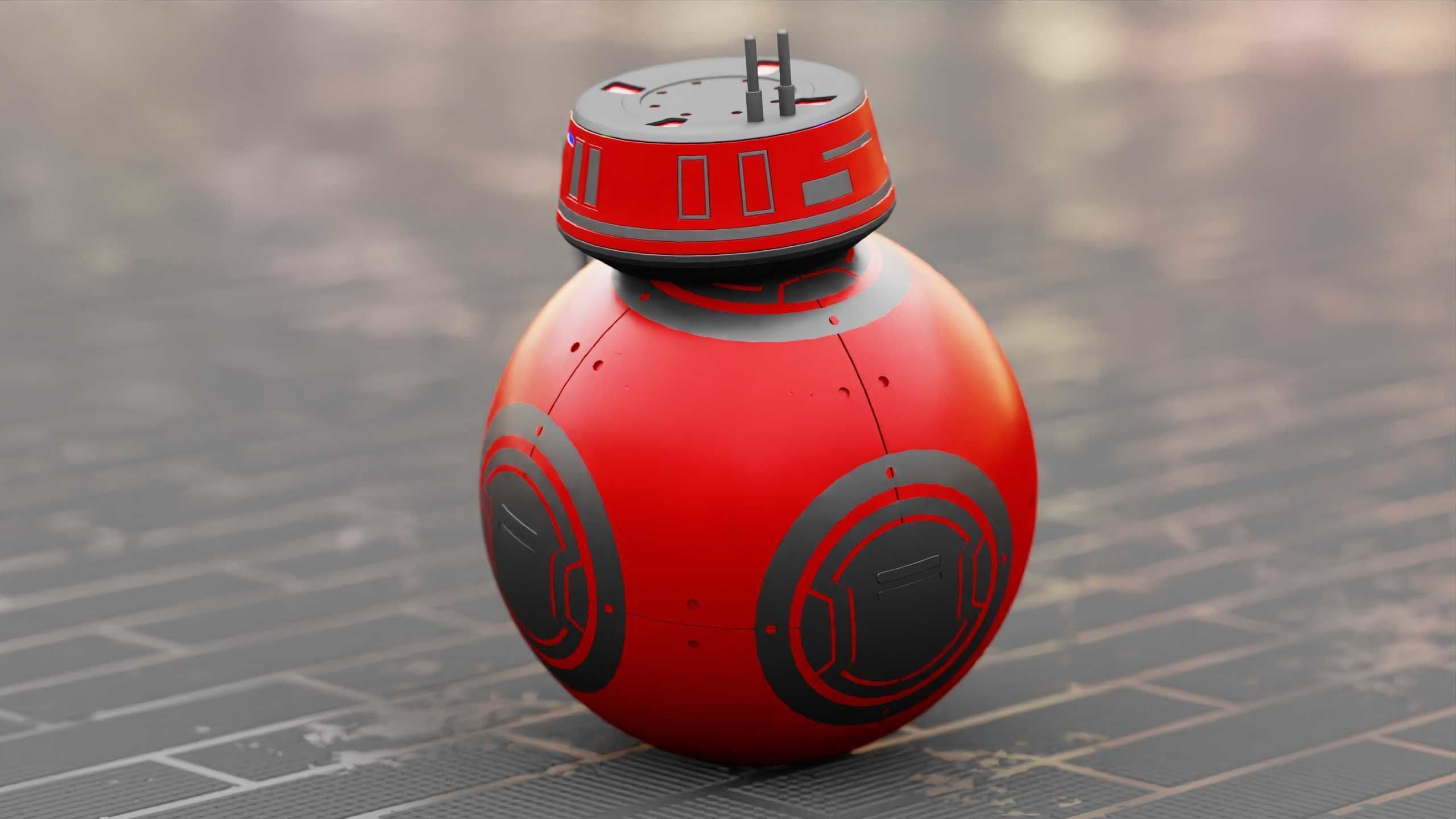 BB7 DROID RIGGED CHARACTER 3D model rigged | CGTrader