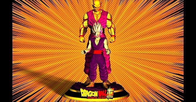 Gohan And Piccolo Dragon Ball Super Hero 3d Model 3d Printable Cgtrader