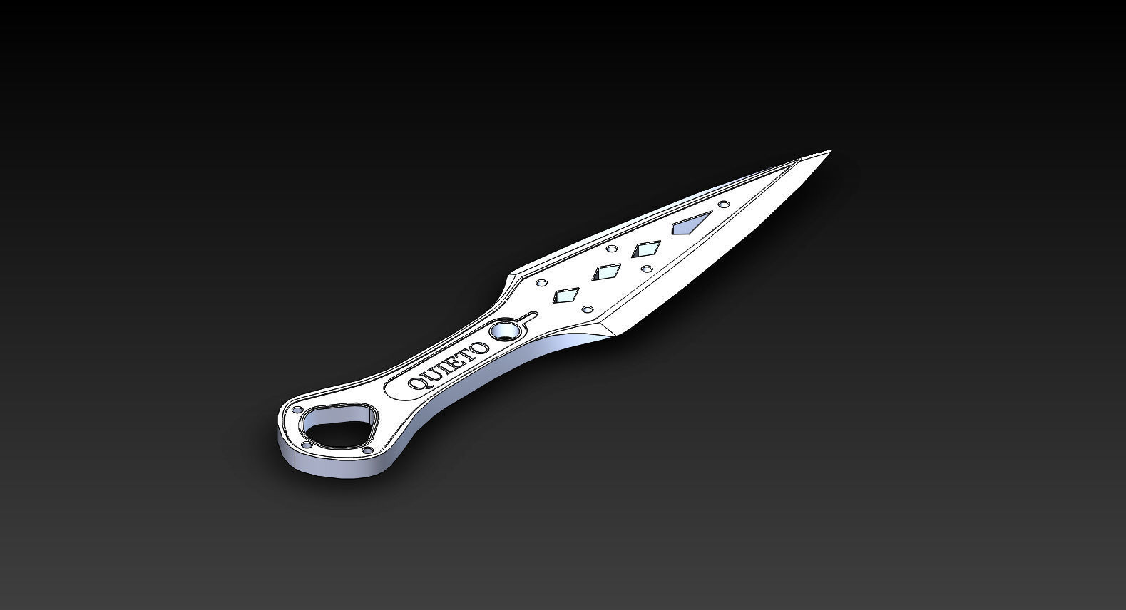Apex legends 3d printable kunai 3D model 3D printable | CGTrader