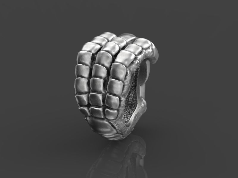 Crows foot ring 3d model for 3d printing 3D print model 3D model 3D ...